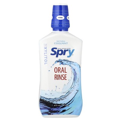 Spry, Oral Rinse, Natural Coolmint, 16 fl oz (473 ml) | eBay