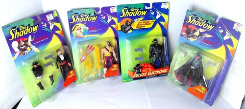 Vintage 1994 Kenner Toys The Shadow action figures set of 4 Mint on ...