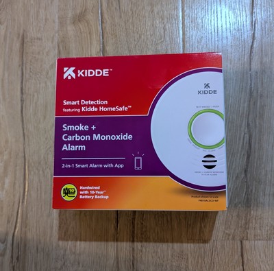 Kidde Smart Smoke and Carbon Monoxide Detector, Hardwired with Smart ...