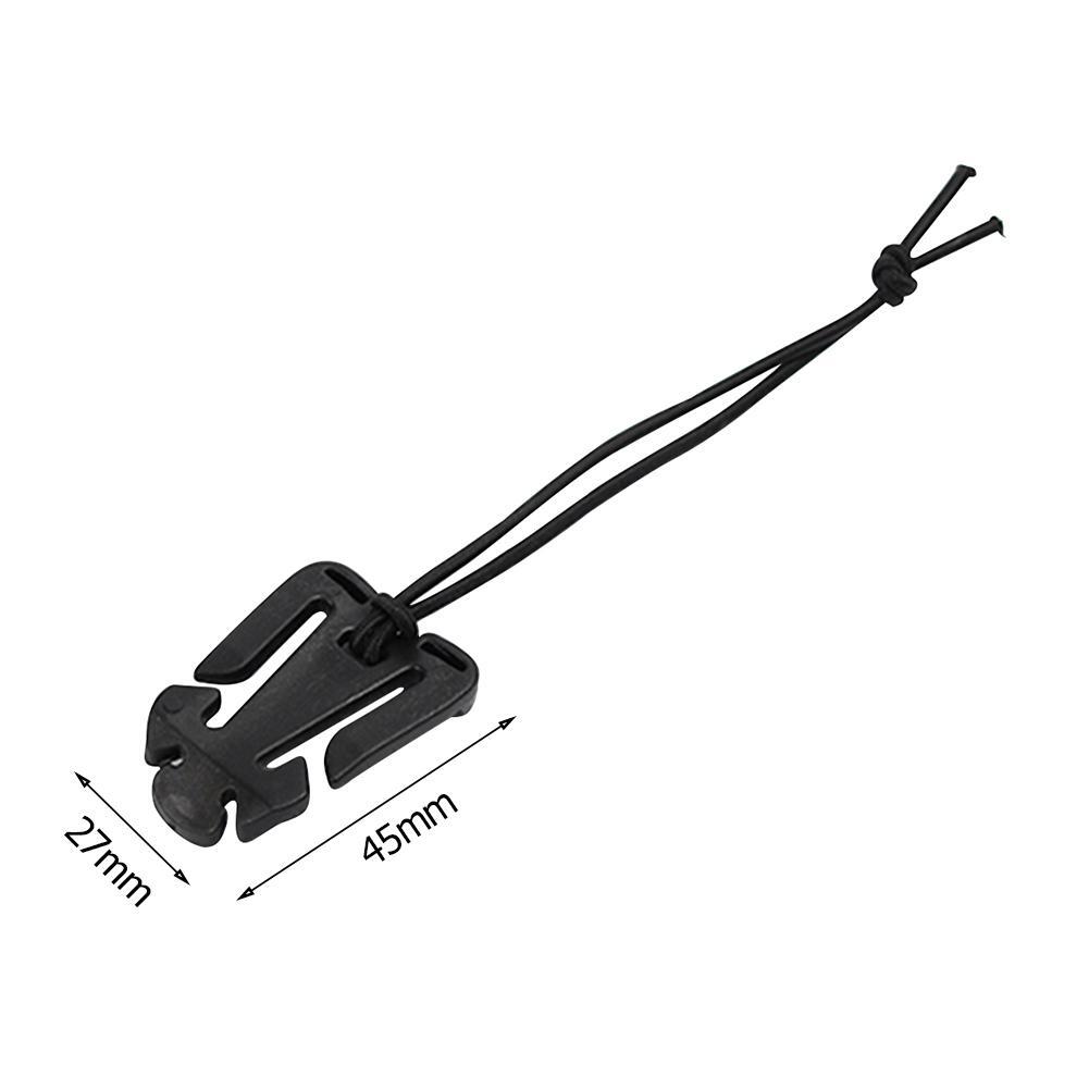 Backpack Tool Elastic Rope Webbing Buckle Outdoor Kits (Black) | eBay