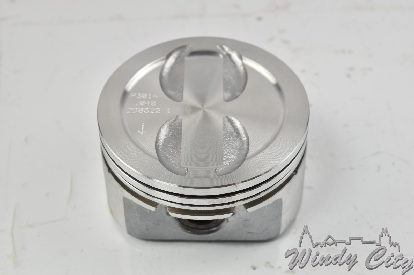 350 262 CHEVY 4.3L 5.7L GM PISTON P3014 .040 OVERSIZE WITH PISTON RINGS ...