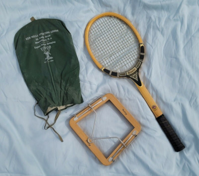 Tennis Racket Tad Davis Professional Dunlop Brace 4 1/2 L Vintage | eBay