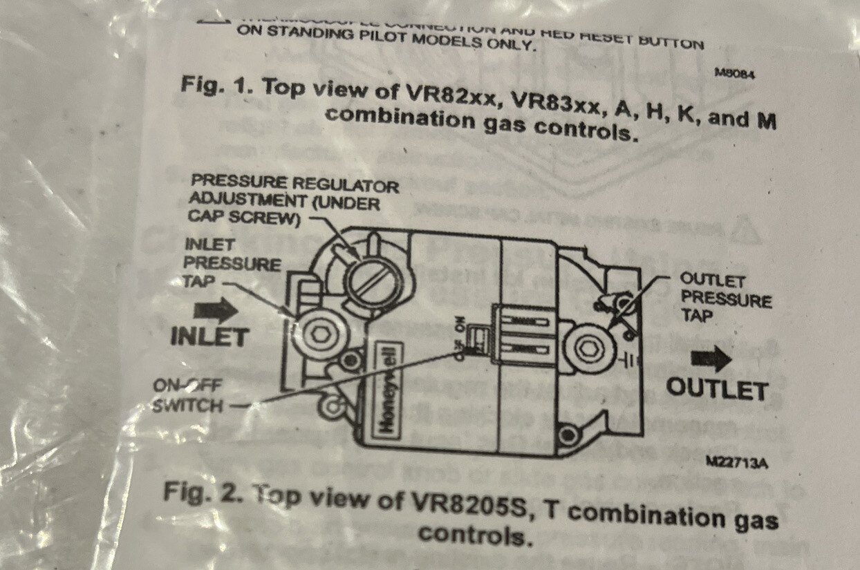 Honeywell LP Gas Conversion Kit 396221-3 For VR8205S/VR8215S | eBay