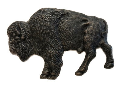 Cast Iron Buffalo Bison Western Decor Wall Hanging | eBay