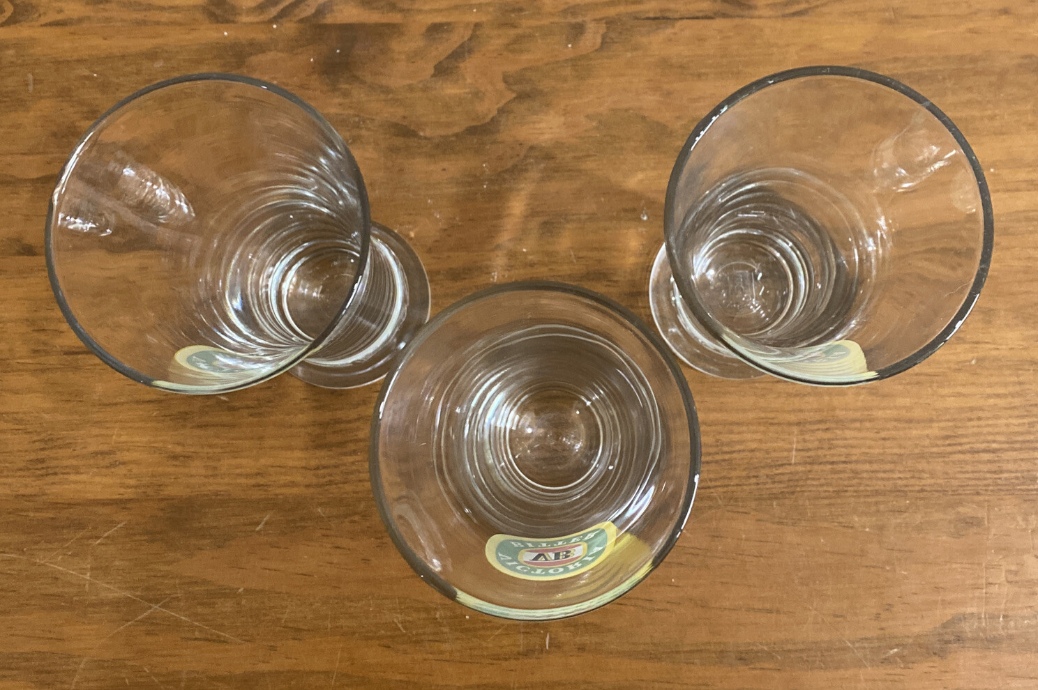 Victoria Bitter VB Beer Pot Middy Glasses x 3 - 285ml | eBay Australia