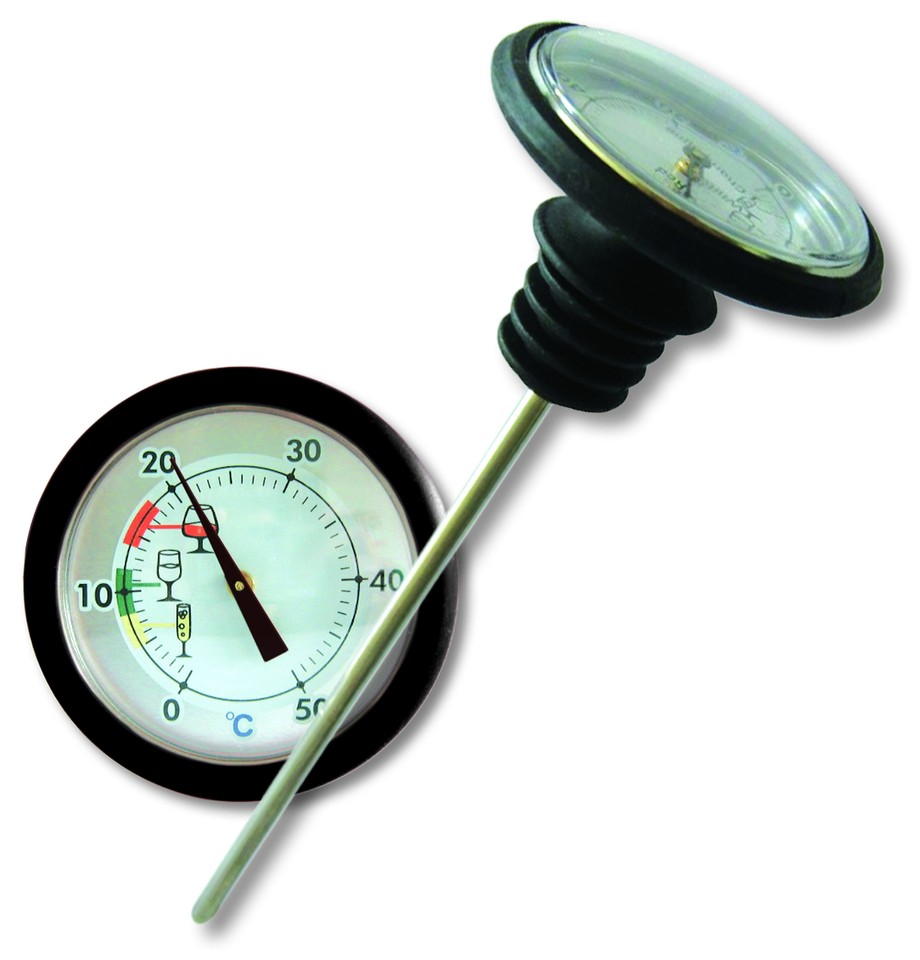 5 x Weinthermometer Wein Thermometer Analog Flaschenthermometer Vin ...