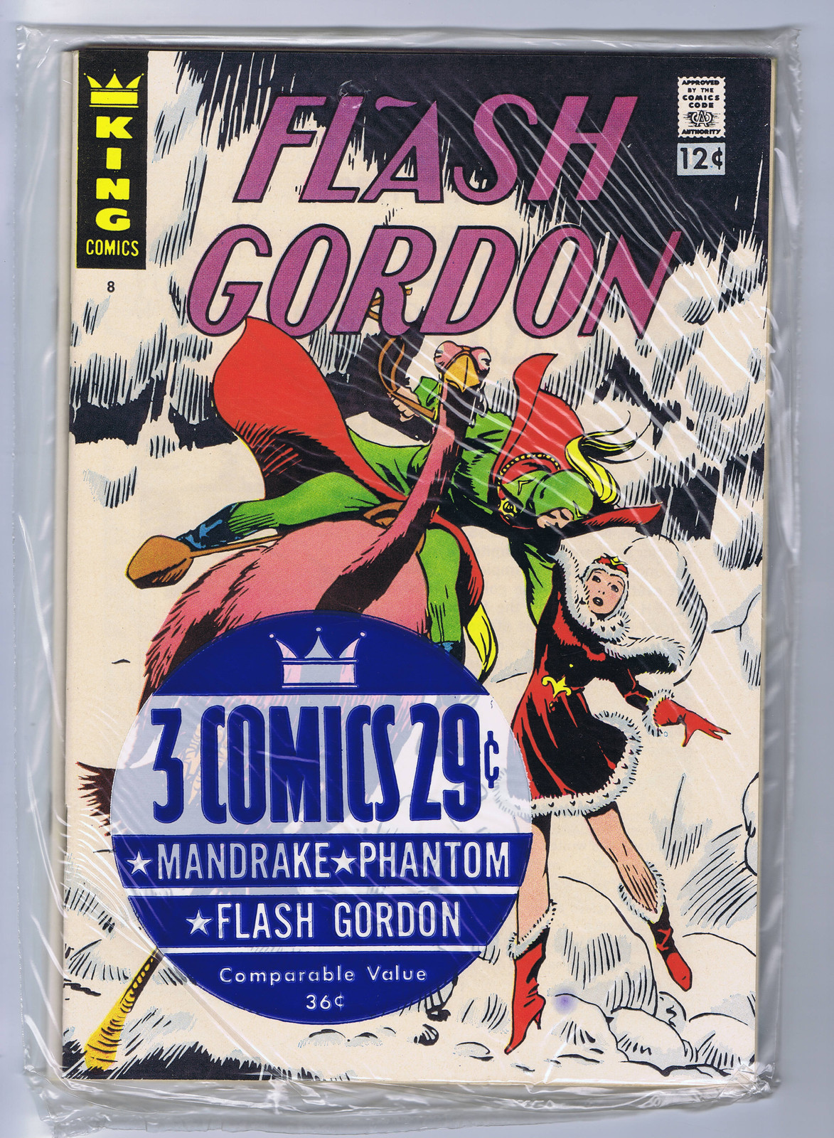 Phantom/Flash Gordon/Mandrake, King Comics 3 Comic Multi-Pack | eBay.de