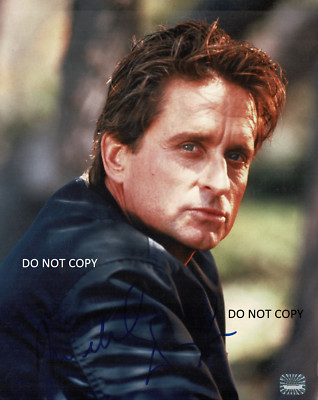 MICHAEL DOUGLAS Autographed 8x10 Signed Reprint Photo #2 !! | eBay