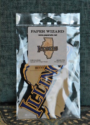 Paper Wizard Illinois Die Cut New-Sealed | eBay