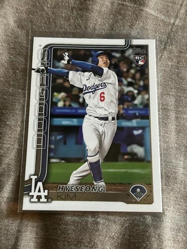 62528 2025 Topps Series 2 RC Hyeseong Kim Los Angeles Dodgers | eBay