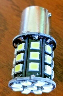 1 Super Bright LED Bulb for Koito Sylvania GE 1073 Koito 1156 BA15S 12V ...