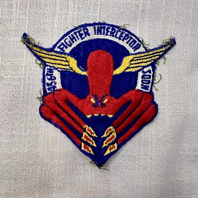 USAF 456th Fighter Interceptor Sqdn Flight Jacket Patch 50s-60s UNIFORM ...