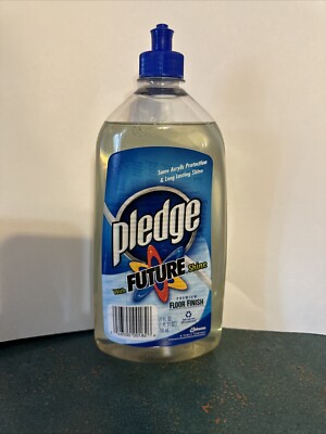 NOS Pledge With FUTURE Shine Premium Floor Finish 27 Oz SC Johnson RARE ...