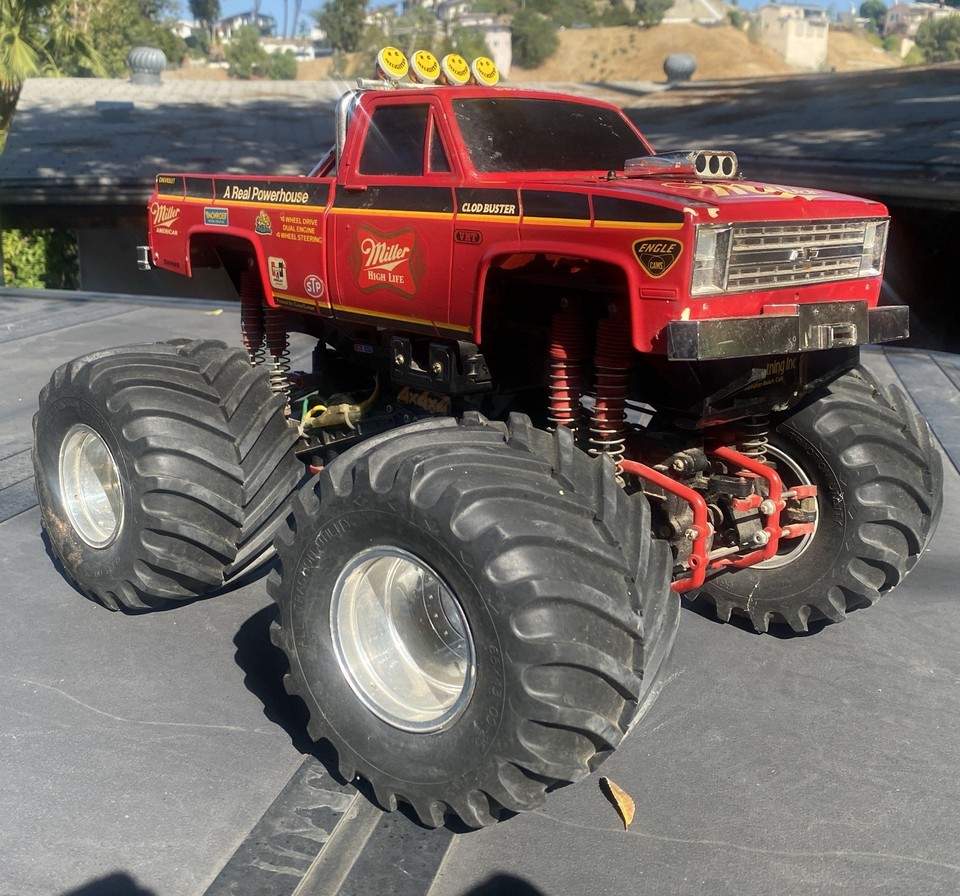 Vintage Original 1987 Tamiya CLOD BUSTER 1/10 R/C Truck! Nice | eBay