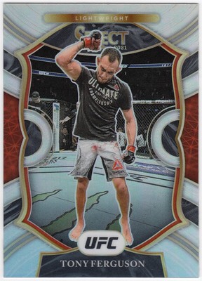 2021 Panini Select UFC MMA Concourse Silver Prizm Parallel TONY ...