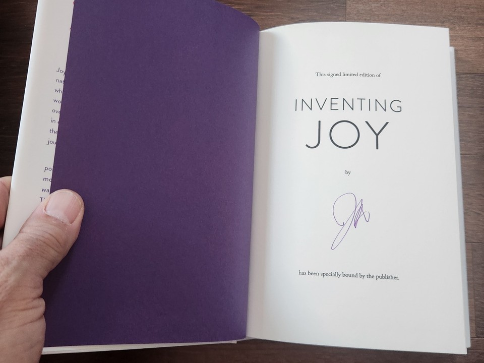 Joy Mangano SIGNED Inventing Joy HSN Miracle Mop First Edition ...