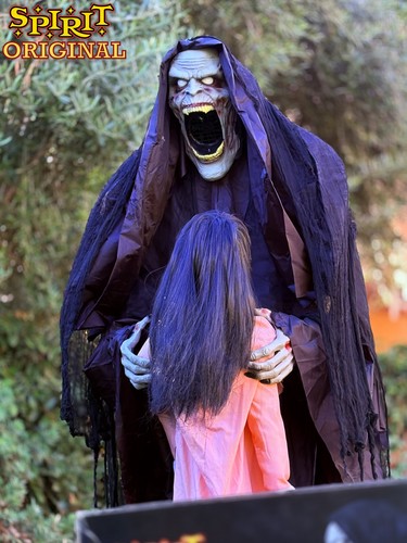 Spirit Halloween: Harvester of Souls (Static) Animatronic Prop | eBay