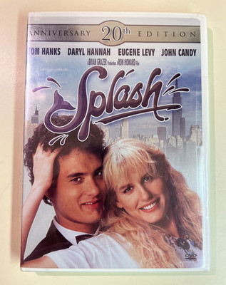 Splash DVD, 1984 Fantasy, Tom Hanks, Daryl Hannah, John Candy, Ron ...