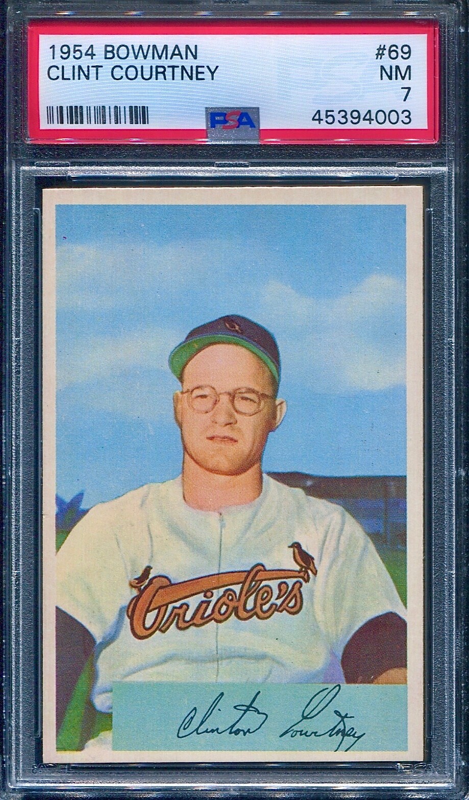 1954 Bowman - #69 Clint Courtney for sale online | eBay