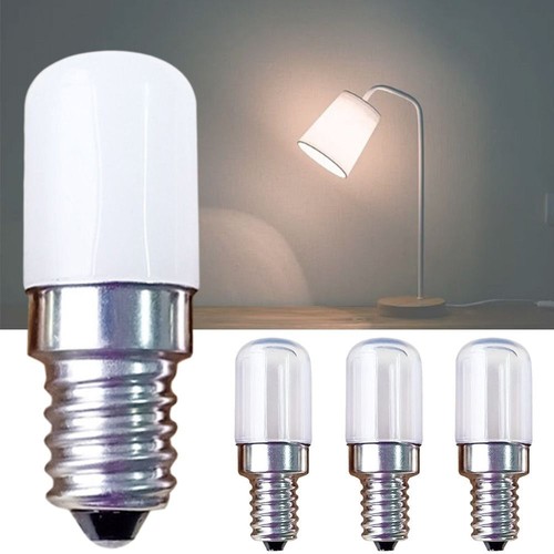 B15 E12 E14 Connector Fridge Bulb T18 2W LED Lamp Refrigerator Lighting ...