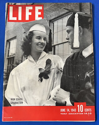 1943 LIFE MAGAZINE WORLD WAR II RUSSIAN ART TUNISIA CAMPAIGN GENERAL ...