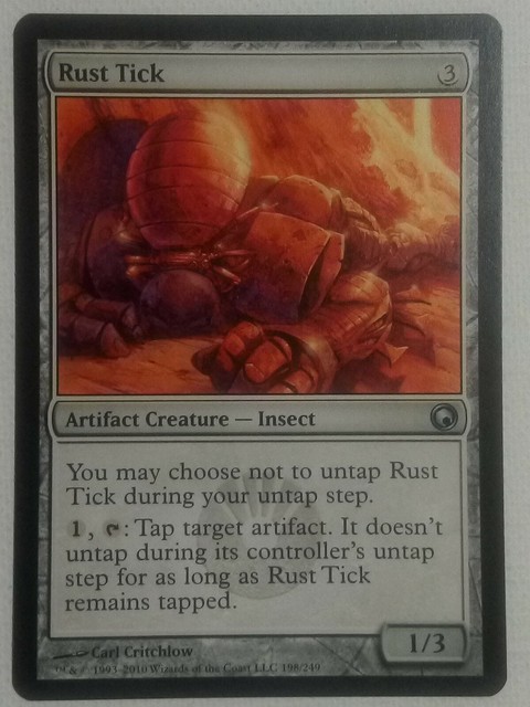 MTG Rust Tick Scars of Mirrodin 198/249 Regular Uncommon for sale ...