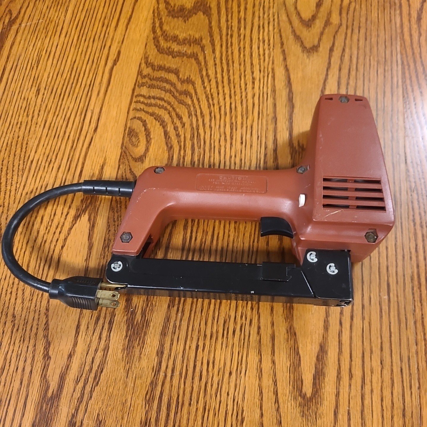 Vintage Swingline Electric Staple Gun for Tacking Model 34201 115V ...