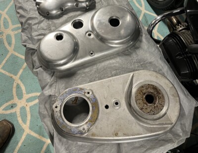 1974 Norton Commando 850cc Primary Cover Inner AND Outer Case | eBay