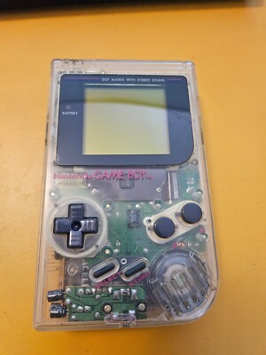 Original Nintendo Game Boy Clear Console | eBay UK