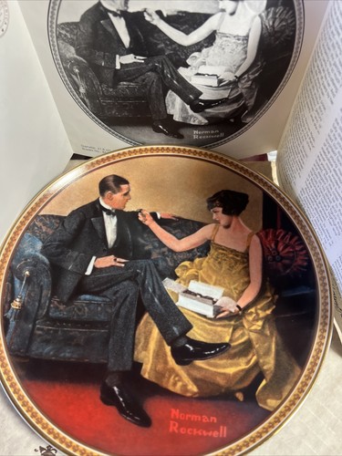 1983 Rockwell’s Rediscovered Women Collection “Flirting In The Parlor ...