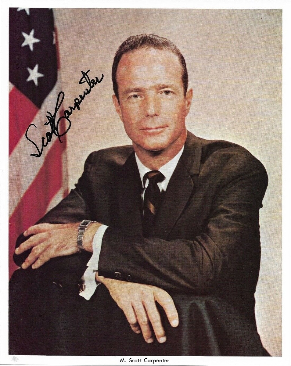 Astronaut Scott Carpenter