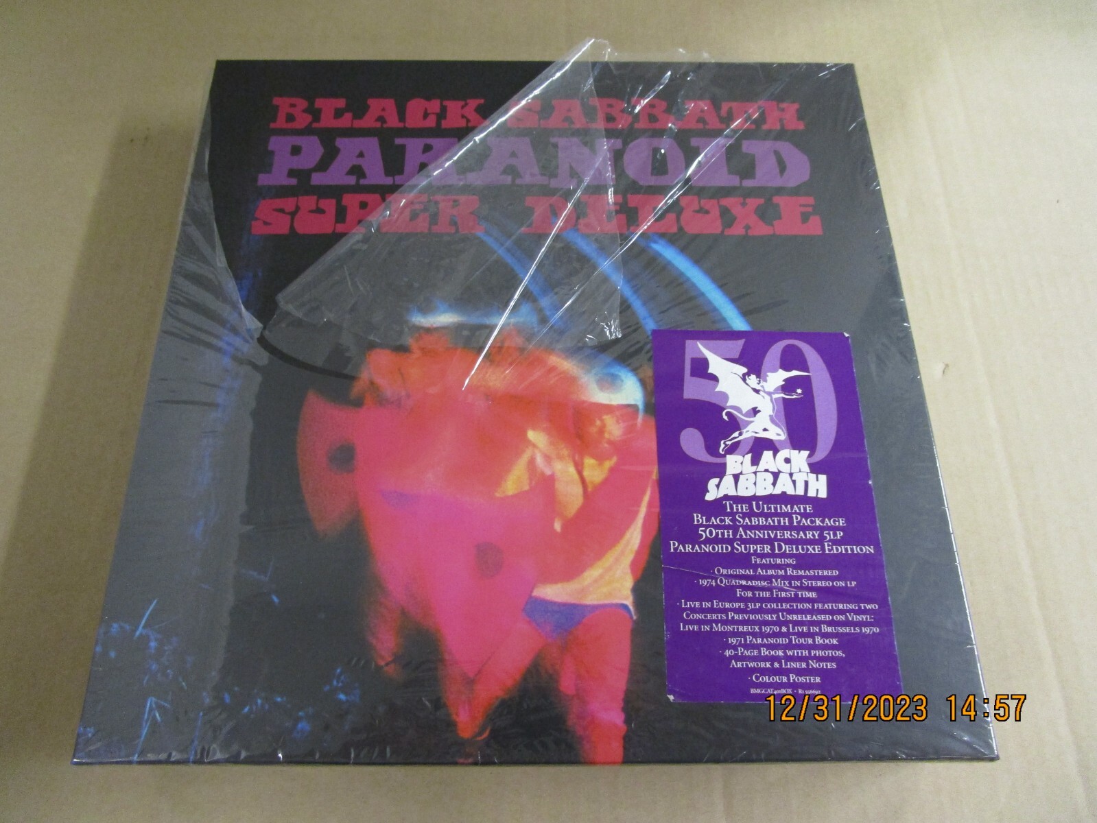 Paranoid by Black Sabbath (Record, 2020) for sale online | eBay