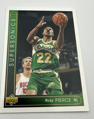 #76 - Ricky Pierce - Seattle Supersonics - Basketball | eBay
