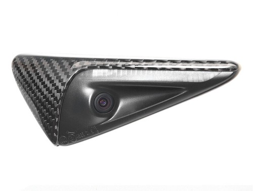 For Tesla Model X S 2012-2021 Carbon Fiber Side Fender Outer Camera ...