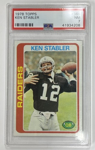 1978 TOPPS 365 KEN STABLER VINTAGE CARD PSA 7 | eBay