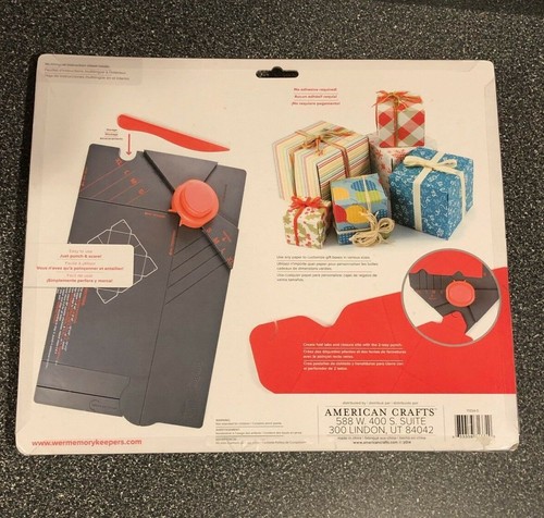 We R Memory Keepers Gift Box Punch Board With Scoring Tool American ...
