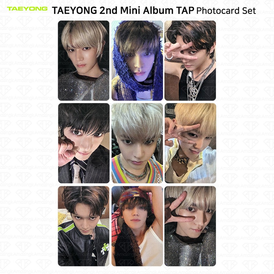 NCT TAEYONG 2nd Mini Album TAP POB Official Photocard Hidden Card ...
