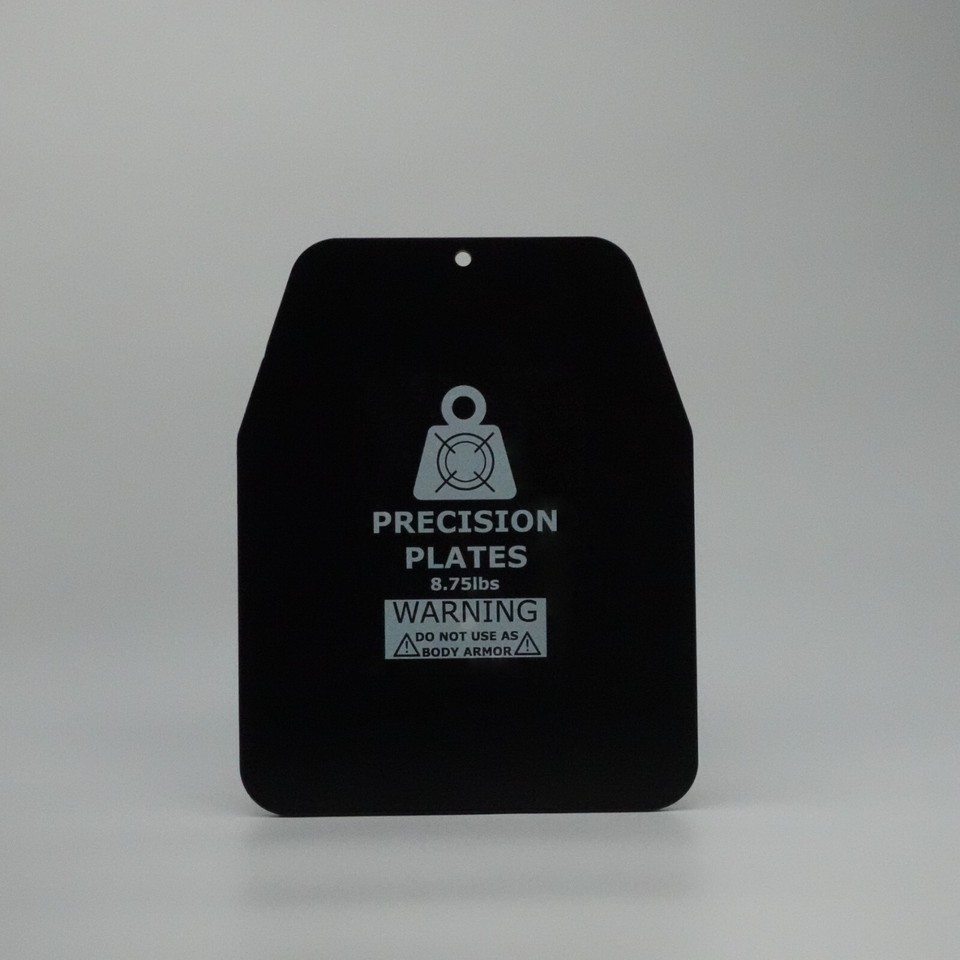 Precision Plates Weighted Vest Plates - 8.75LB Pair Compatible With ...