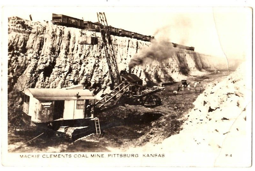 Postcard RPPC Mackie Clements Coal Mine Pittsburg Kansas | eBay