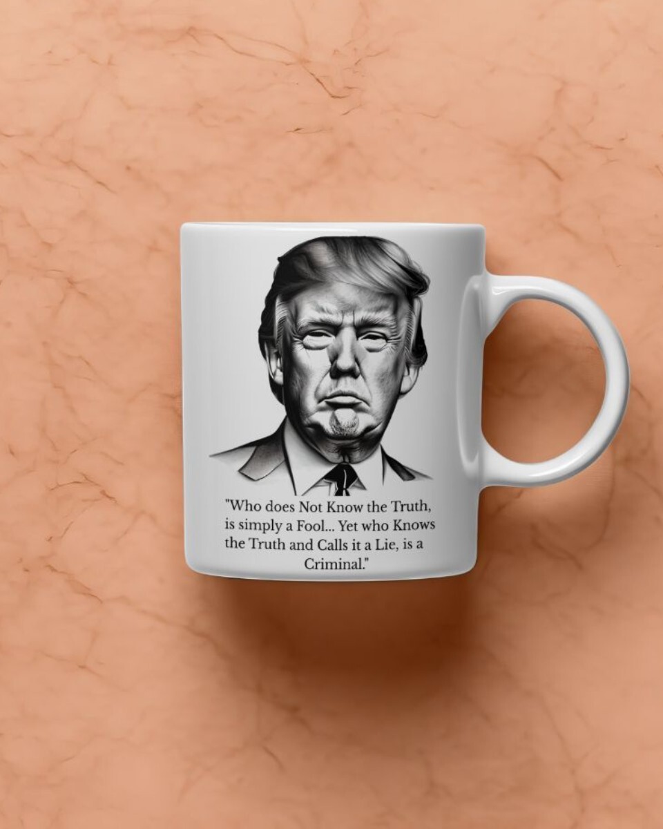 Donald Trump 11oz Sublimated (Fool or Criminal) Coffee Cup | eBay