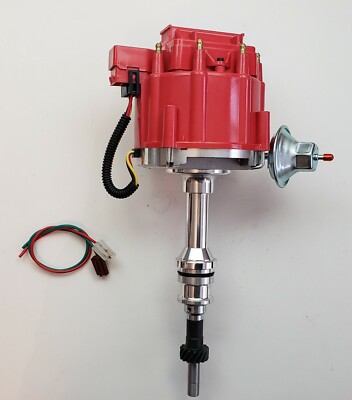 FORD 5.8L 351 EFI Fuel Injection to Carb Conversion RED HEI Distributor ...