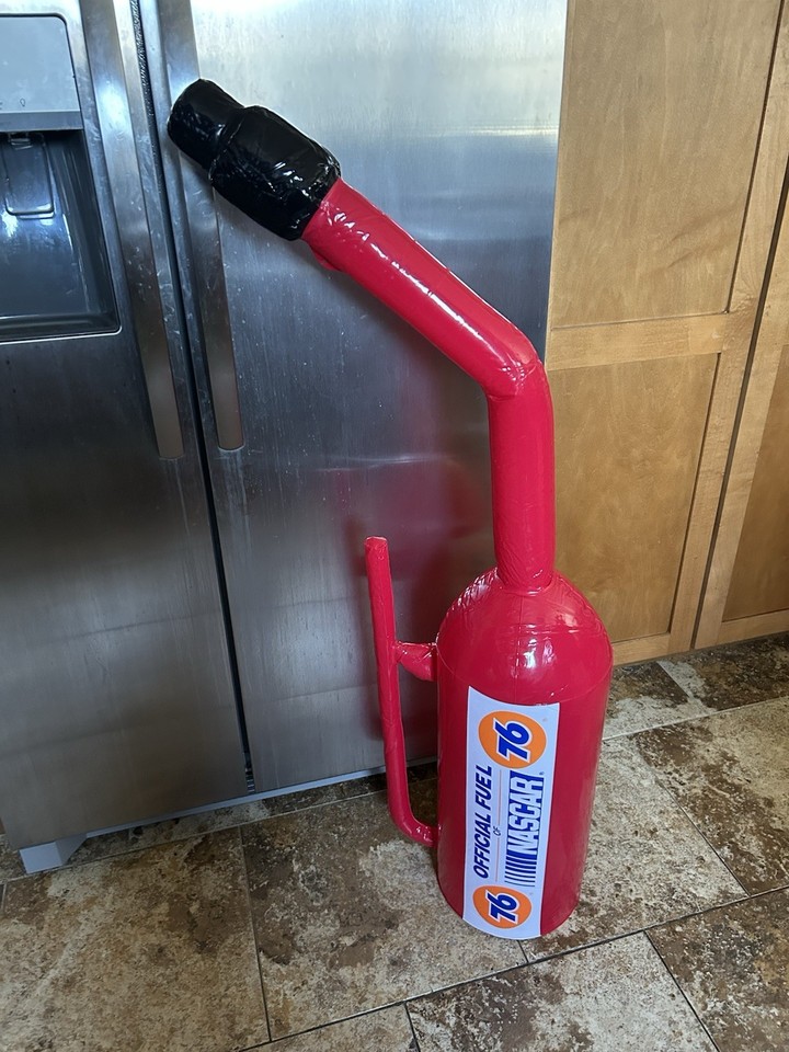 RARE UNOCAL 76 FUEL GAS CAN INFLATABLE NASCAR SIGN NEW IN PACKAGING ...