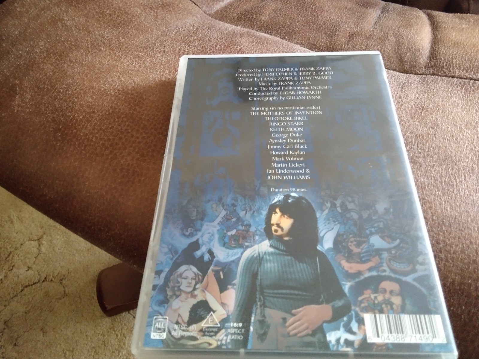 Frank Zappa's 200 Motels Dvd Tony Palmer | eBay UK