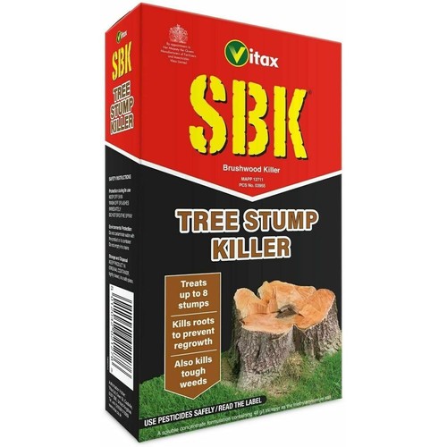 SBK Tree Stump Killer Kills Roots & Tough Weeds | Treats Up To 8 Stumps ...