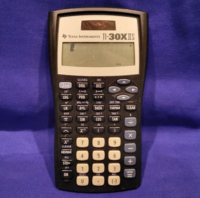 Texas Instruments TI-30XIIS Scientific Calculator TESTED WORKS no cover ...