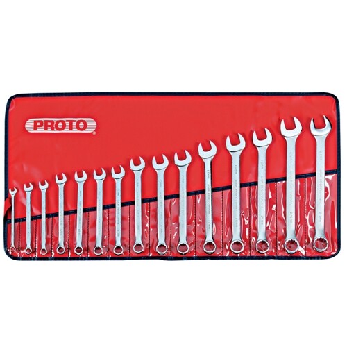 Stanley Proto J1200F-MASD 15 Piece Metric Combination ASD Wrench Set ...