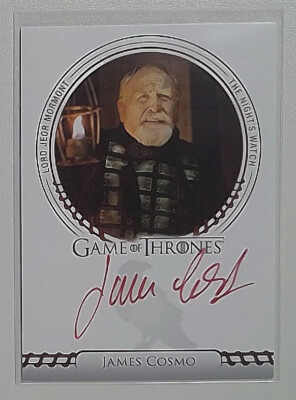 2024 James Cosmo as Lord Jeor Mormont: Game of Thrones: Sigil Auto | eBay