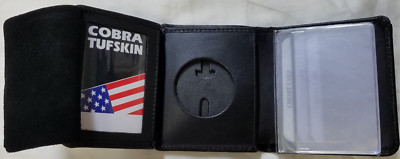 Philadelphia Police Captain Recessed Badge Cut-Out Wallet holds money ...