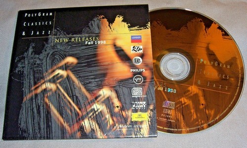 Rare POLYGRAM New Releases Fall 1998 promo album CD classics & jazz ...