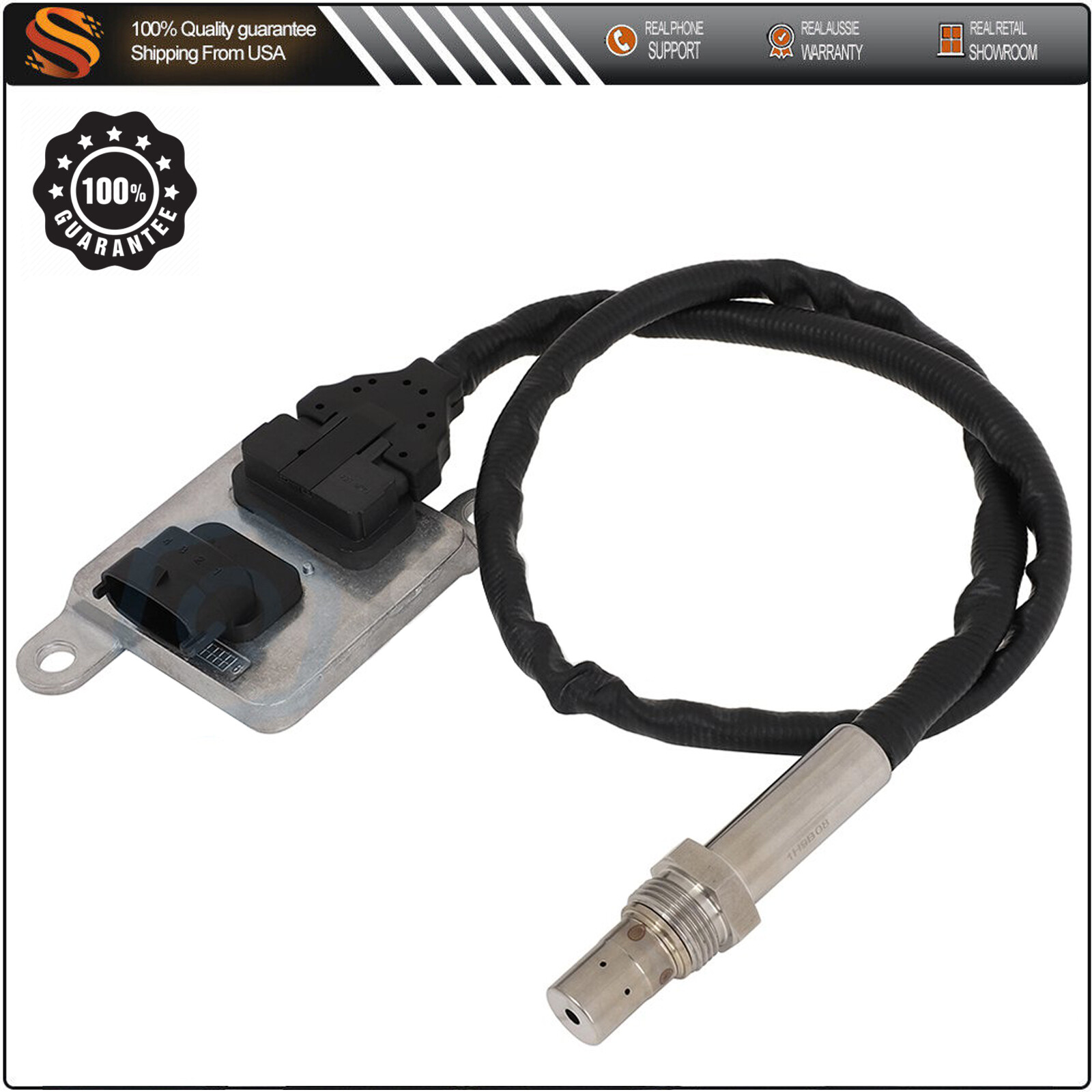 Nitrogen Oxide Nox Sensor Fit For 10-12 Cummins ISB 6.7L 11.9L 15L ISX ...